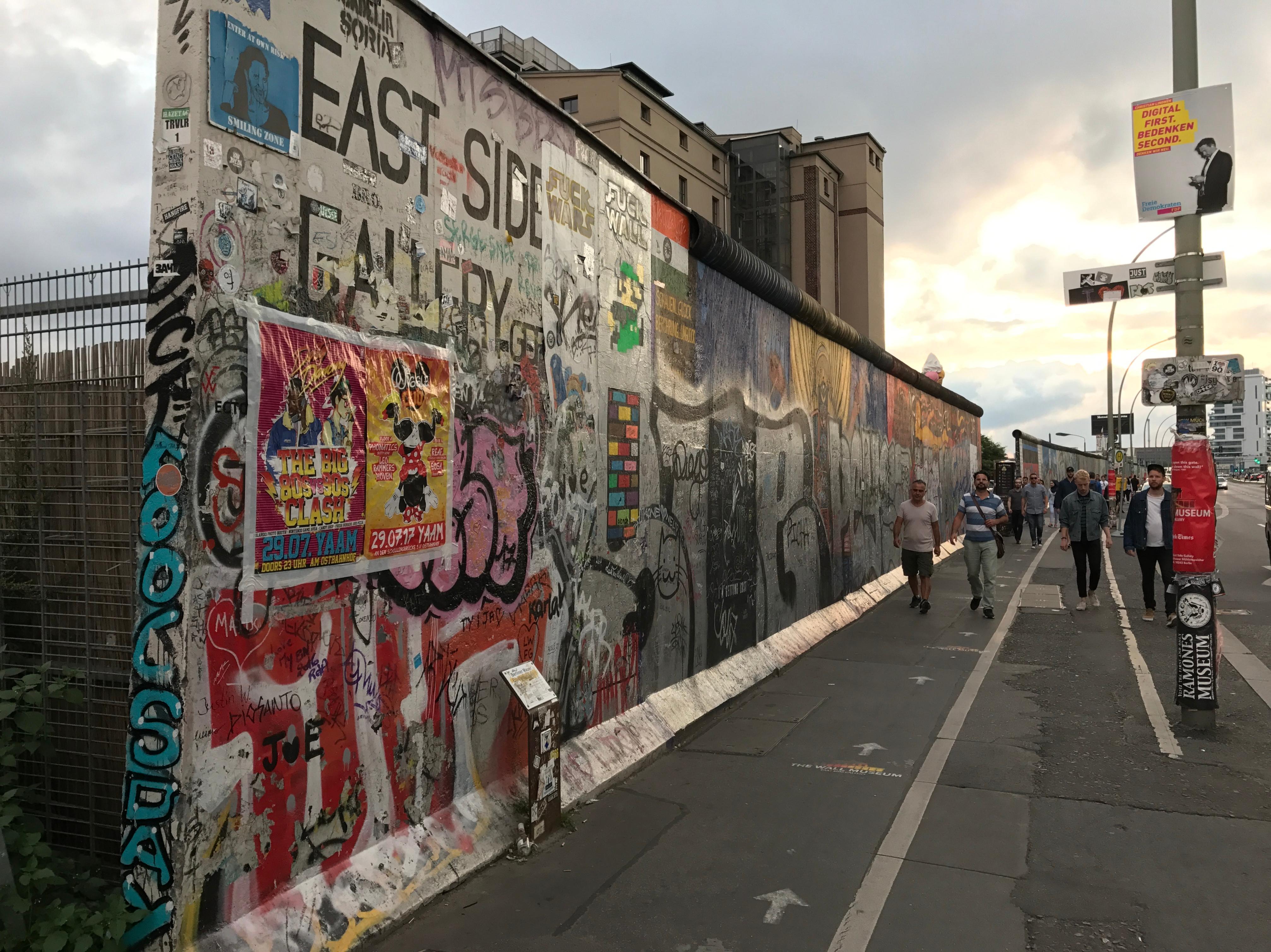 07 24 Day 15 Berlin The Wall Motorcycle Cliff Notes